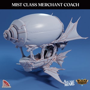 Mist Class Merchant Coach - Mini Verison | Arcane Minis - Skies of ...