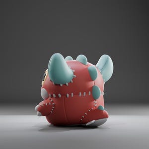 Stuffi - Dinosaur/dragon/monster Plushy | Grumpii | Chonki Boi Mini ...