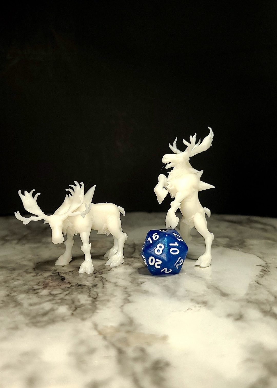 White Moose | RESIN | 32mm | Cast N Play -, Dungeons and Dragons ...