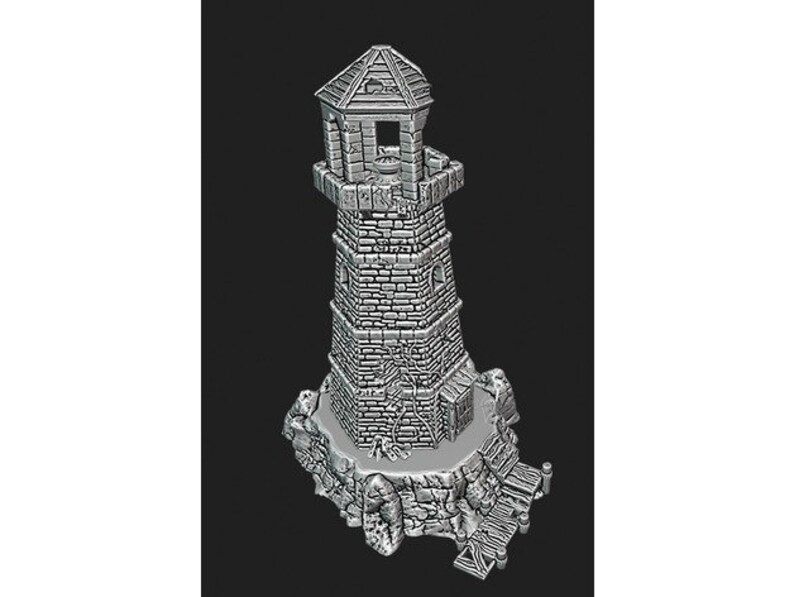 Abandoned Lighthouse EC3D Dnd 5E Dungeons and Dragons - Etsy