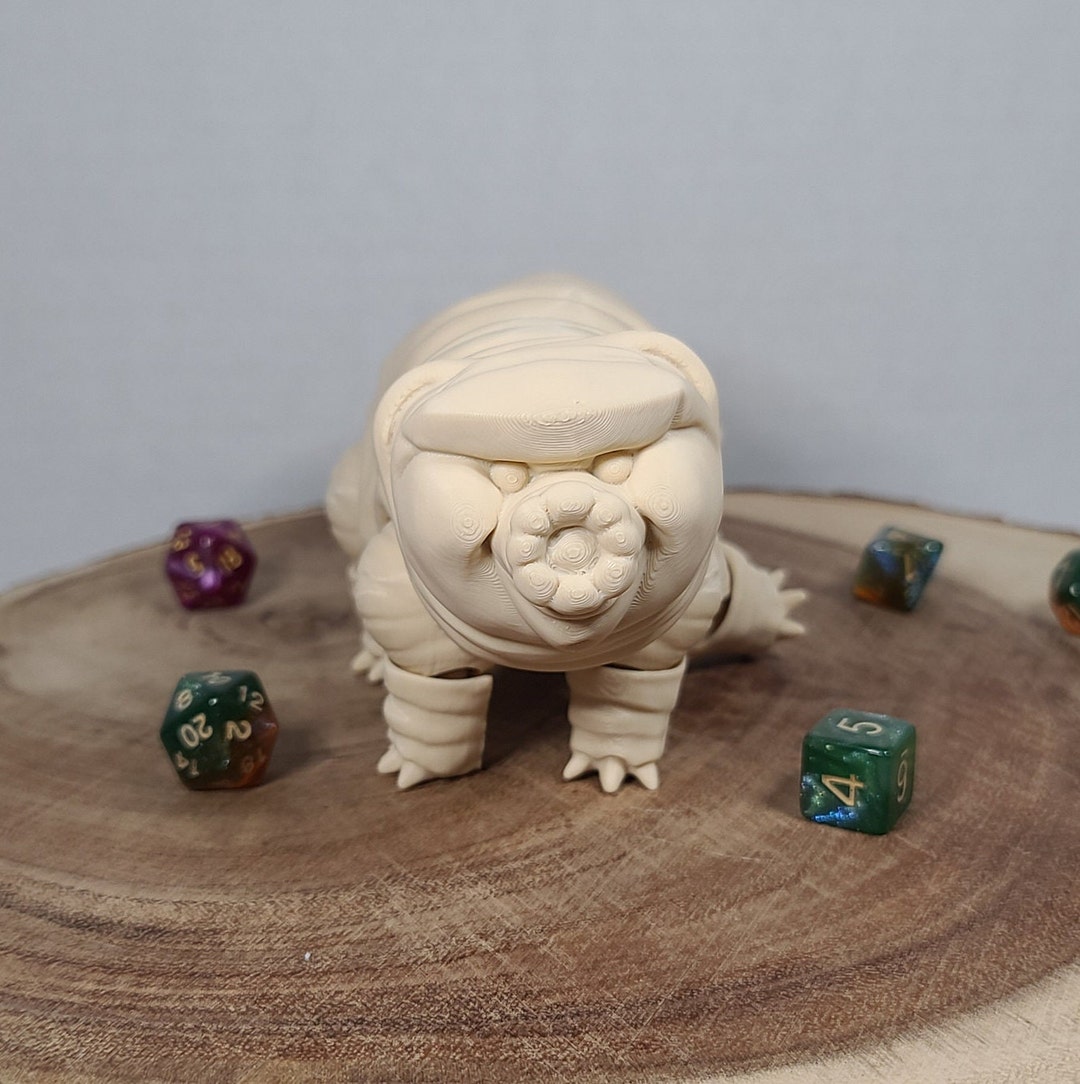 Tardigrade Water Bear Articulated Pet Toy Matmiremakes Prop Cosplay ...