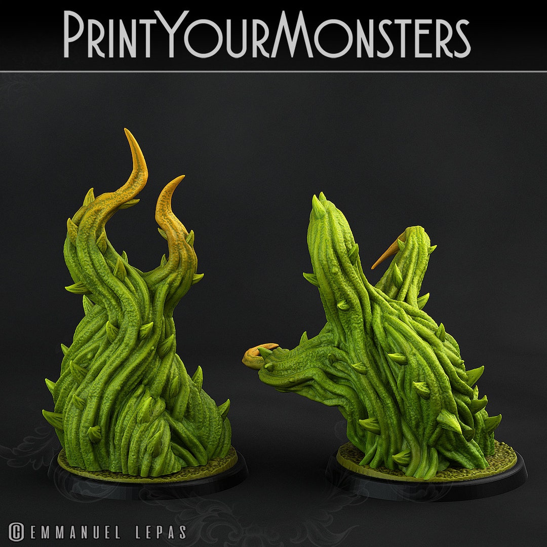 Whipfang Vine | Print Your Monsters - Etsy
