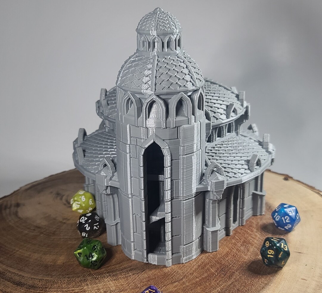 Atlantis House 2 | Dark Realms Forge - TTRPG - Tabletop Terrain - Etsy