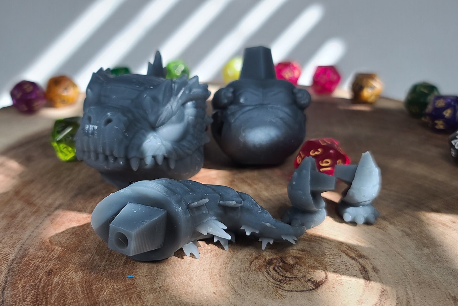 Kaiju King Godzilla Grumpii Chonki Boi Mini Art Toy - Etsy