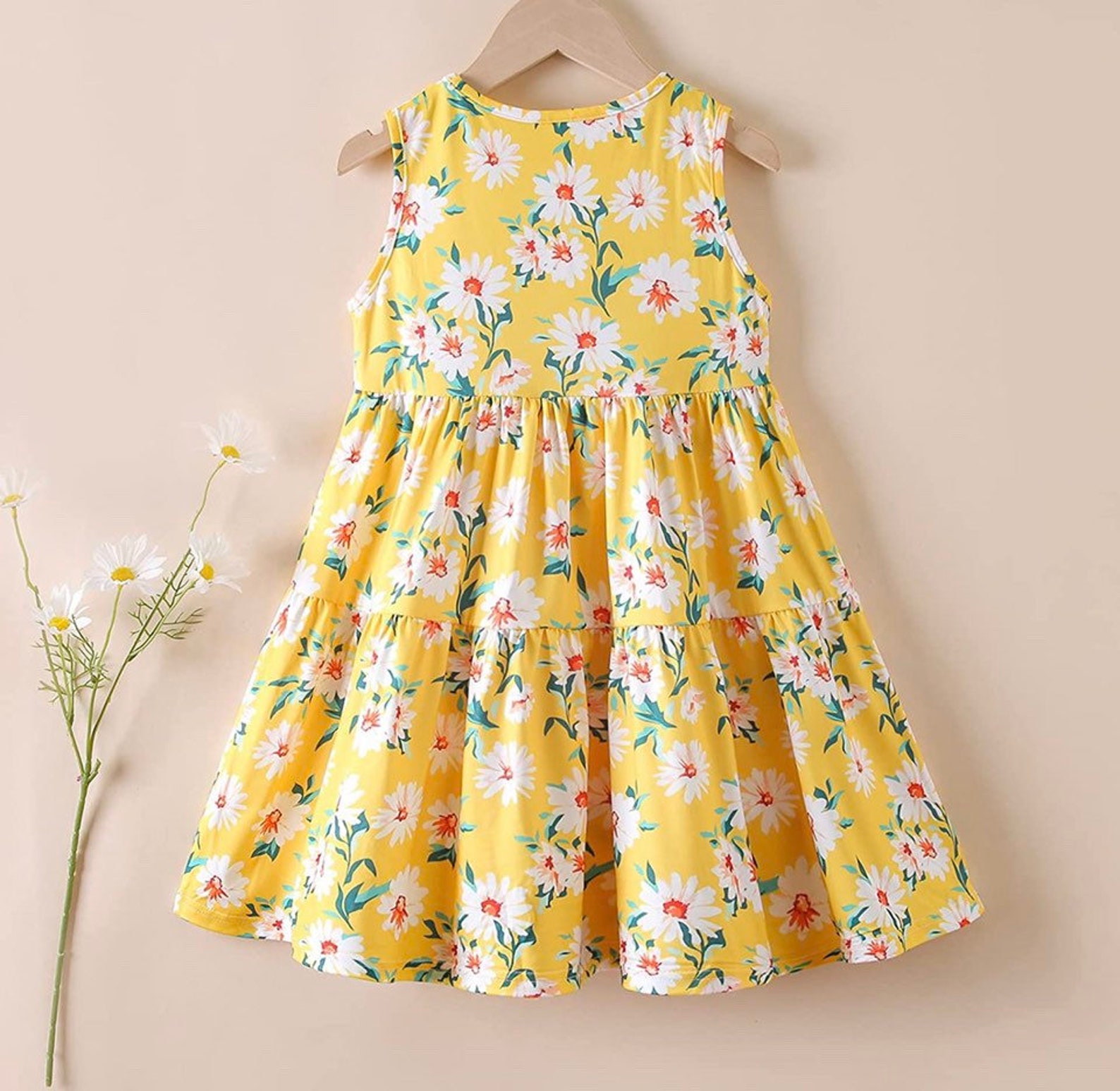 Yellow Dress for Little Girls Little Girls Fashion Yellow - Etsy