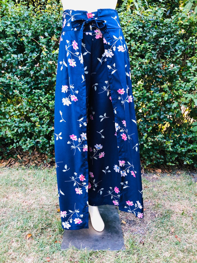 Vintage Wrap Around Pants,wrap Pants, Palazzo Pants, Fashion Designer ...