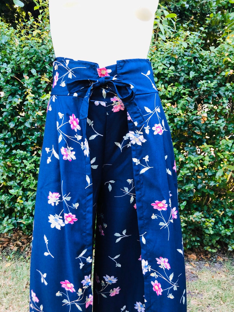 Vintage Wrap Around Pants,wrap Pants, Palazzo Pants, Fashion Designer ...