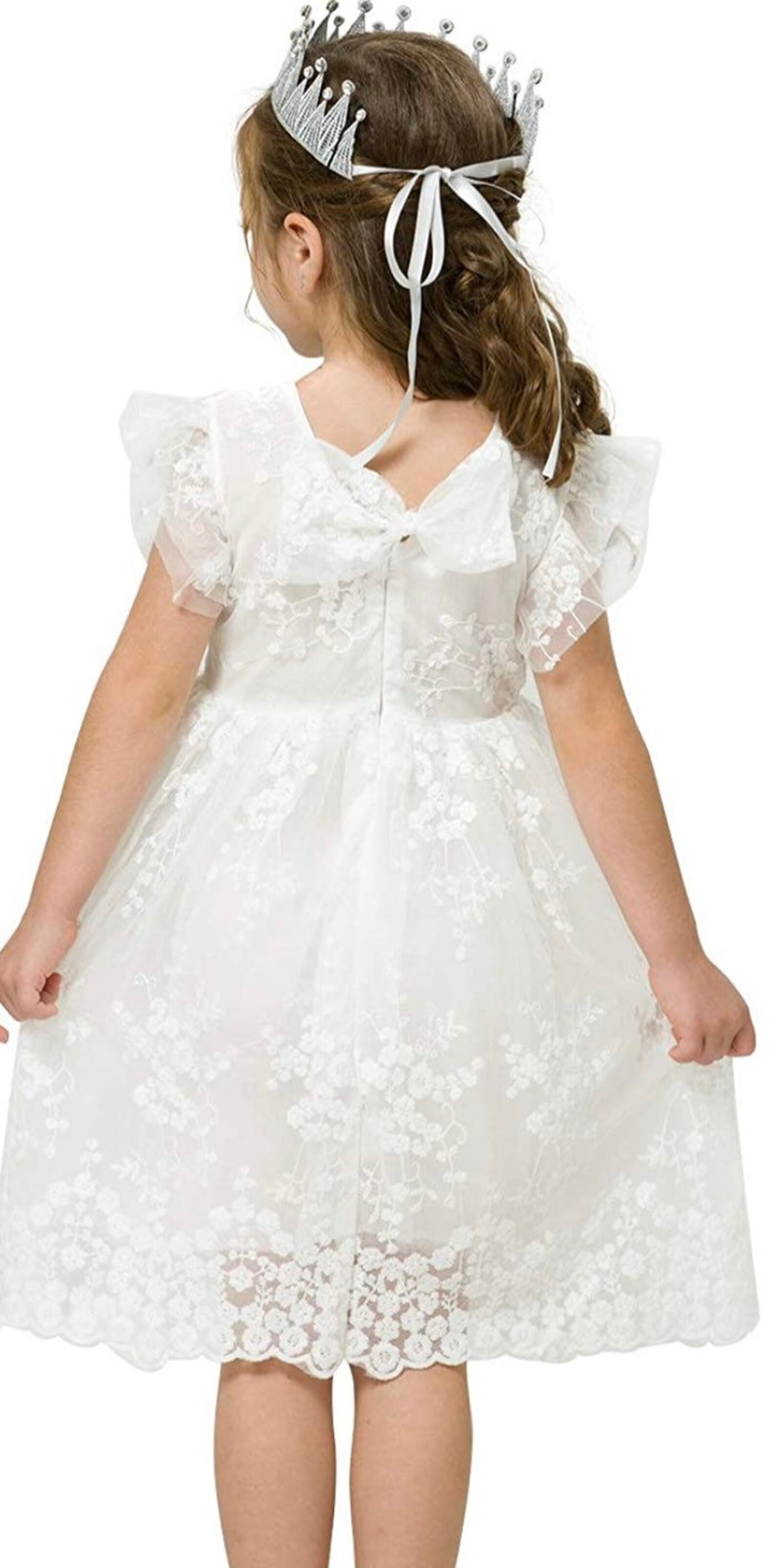 White Girls Dress, Dresses for Girls in White, White Dresses, White ...