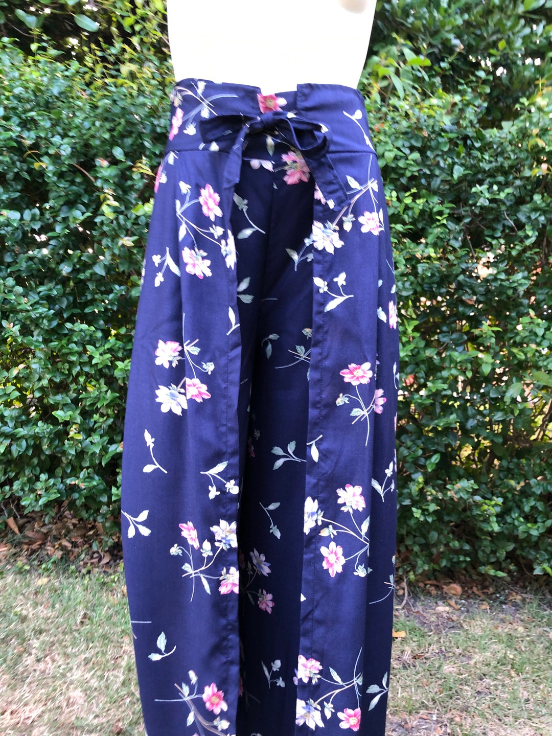 Vintage Wrap Around Pants,wrap Pants, Palazzo Pants, Fashion Designer ...