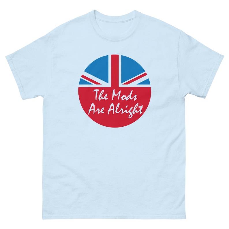 The MODS ARE ALRIGHT British Union Jack Unisex Classic Tee - Etsy
