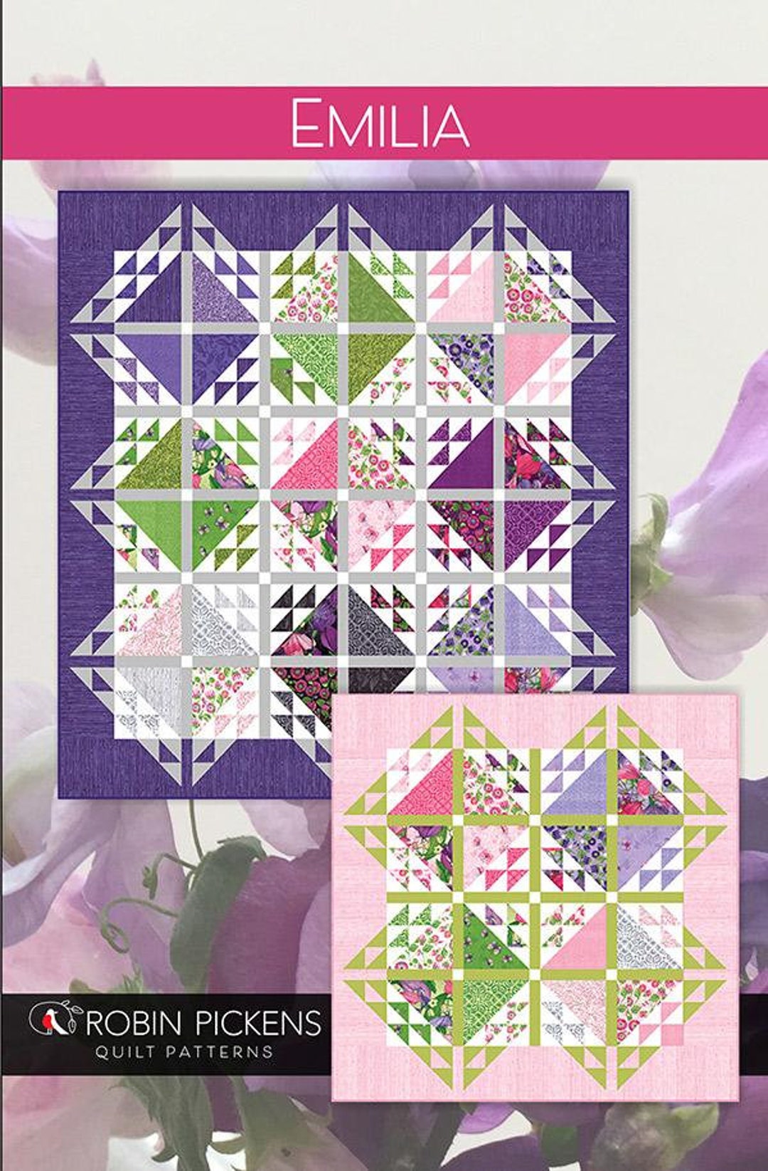 Emilia Quilt Pattern by Robin Pickens Quilts - Etsy