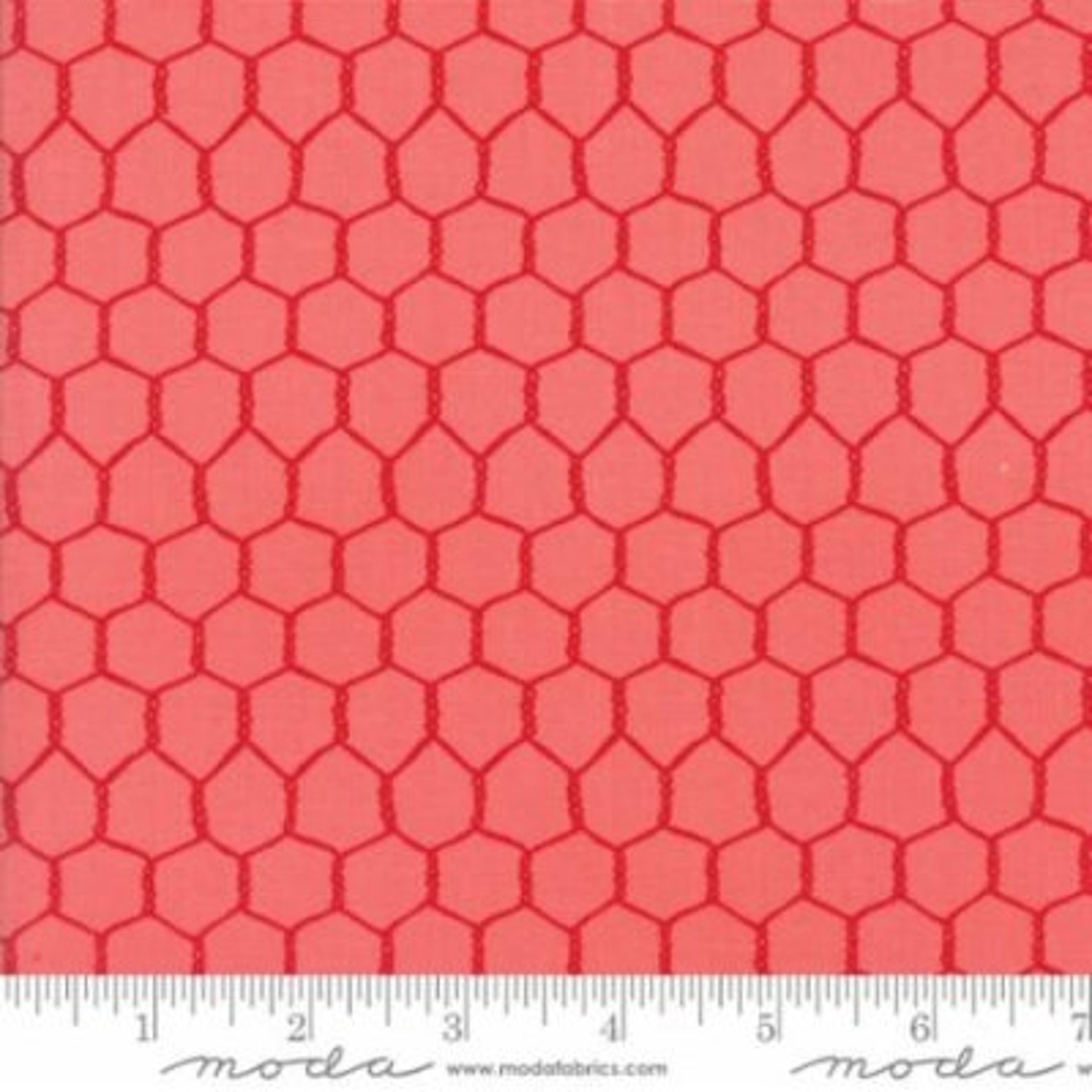 Farm Fun Fabric Chicken Wire Straberry ref 20536-21 - Etsy