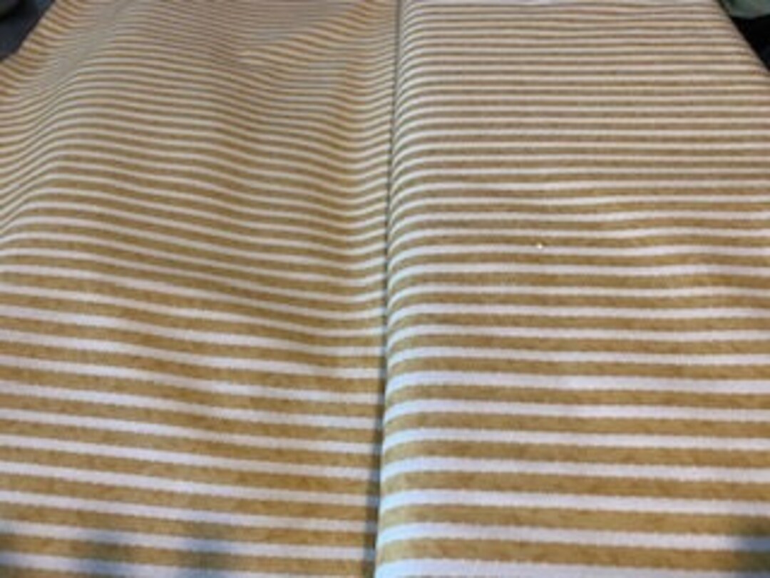 Penelope Fabric Mini Ribbon Stripe LH11048 Yellow/gold From Lakehouse ...