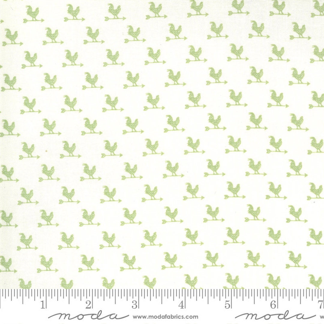 Break of Day Fabric Ivory Meadow Weathervane 43108 21 m7032 - Etsy