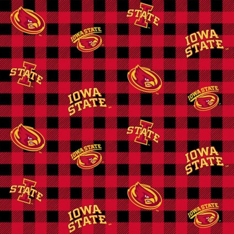 Iowa State University Cotton Fabric I101 - Etsy