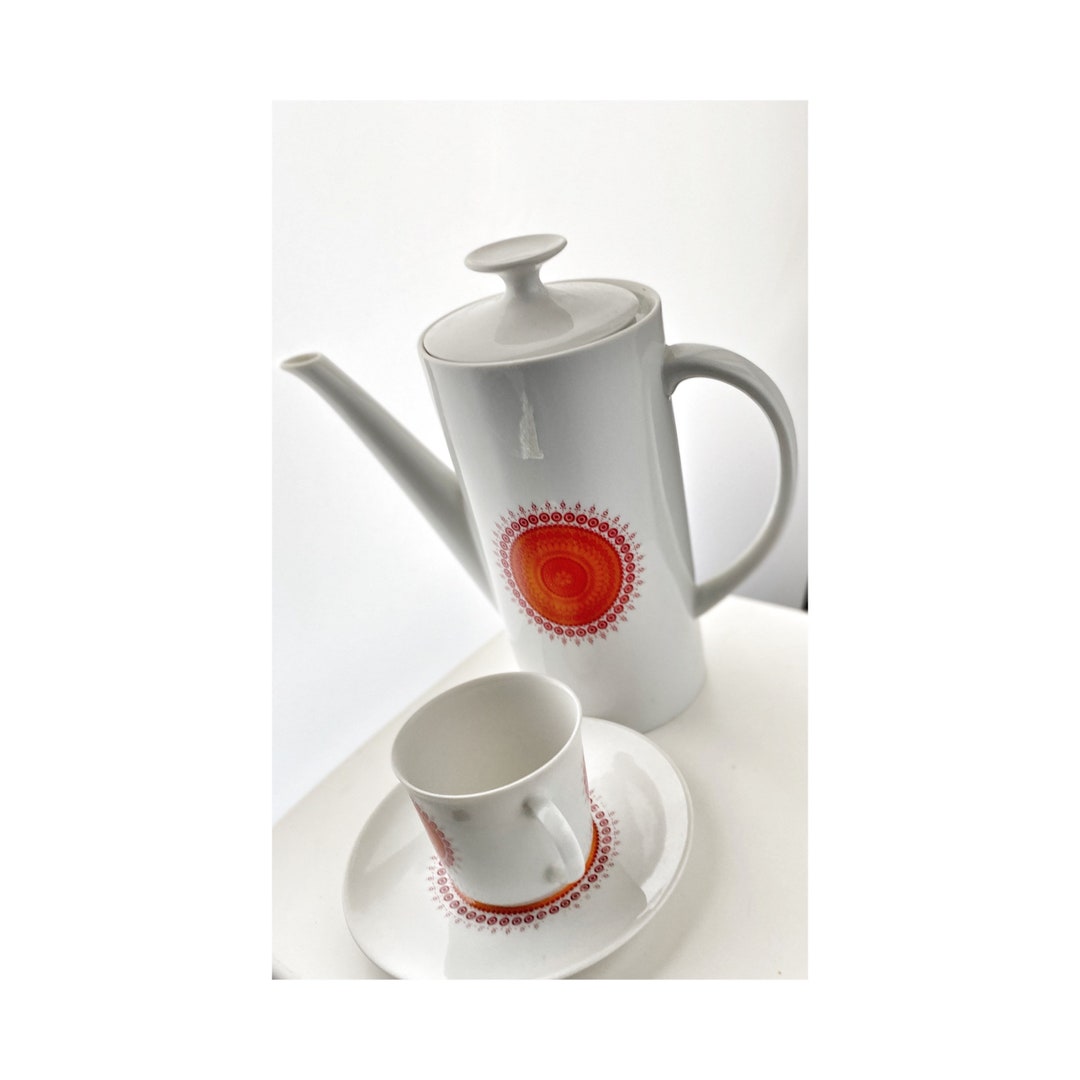 1960s Coffee Set Winterling West Germany Pop Art Coffee Service 1960s ...