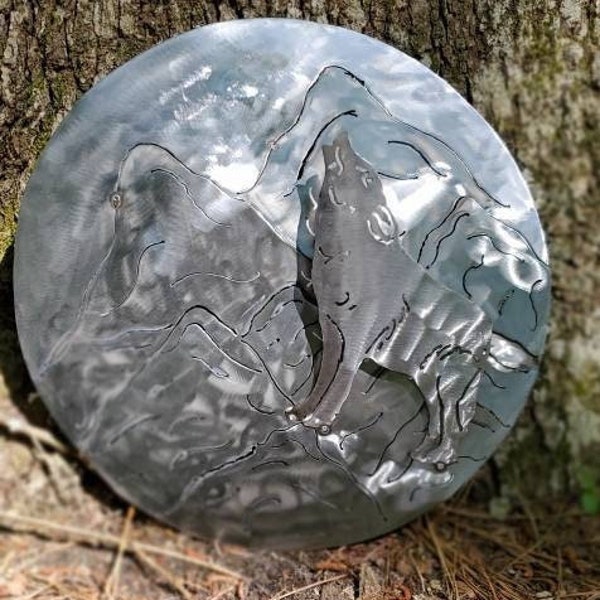 Wolf Wall Hanging - Etsy