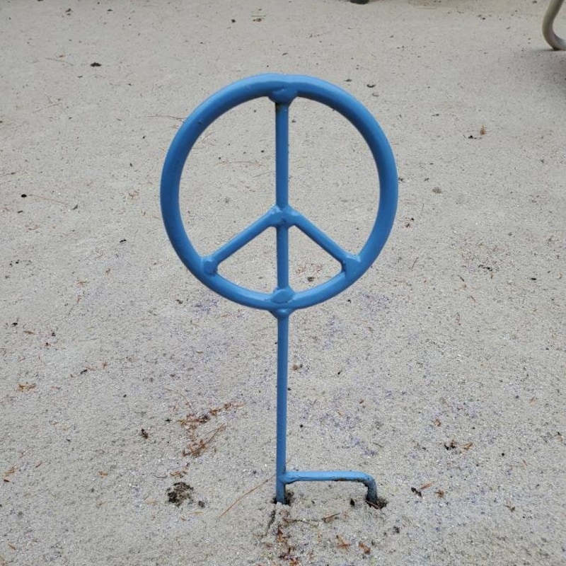 Outdoor Peace Sign - Etsy