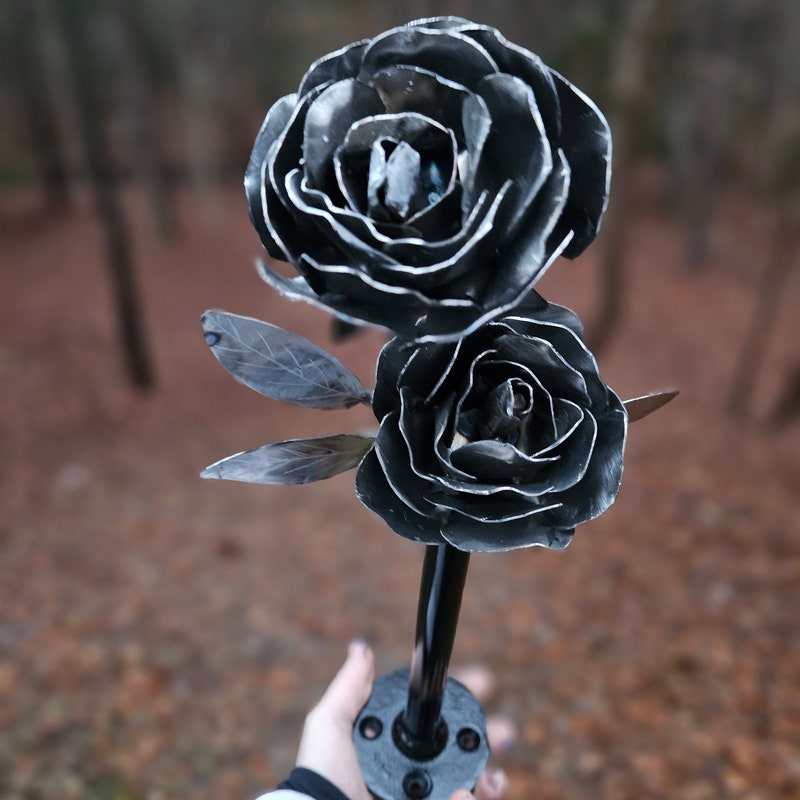 Metal Roses - Etsy