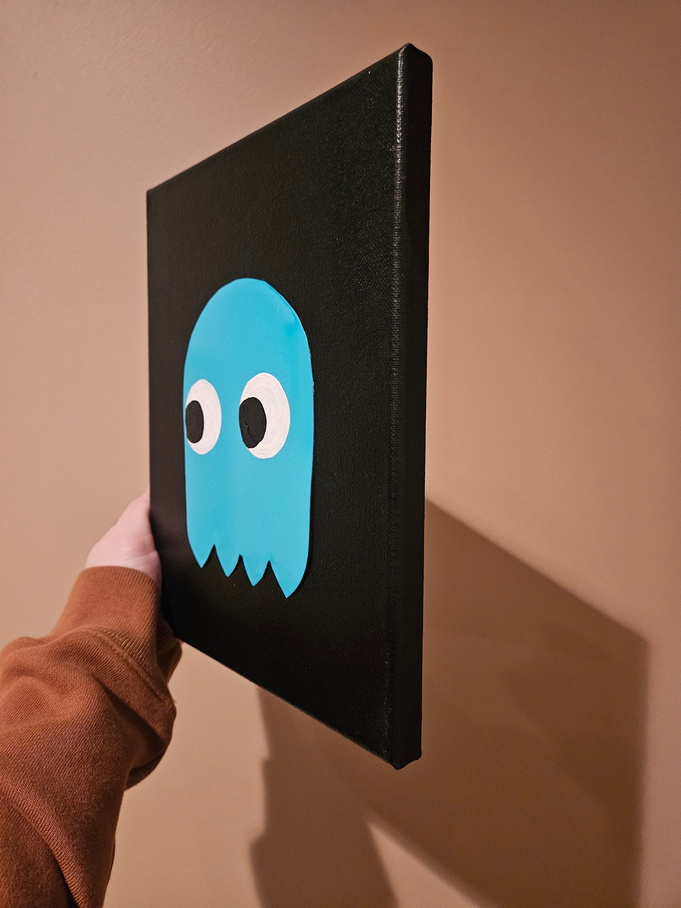 Pac Man Painting, Metal Pac Man Art, Pac Man Gift - Etsy