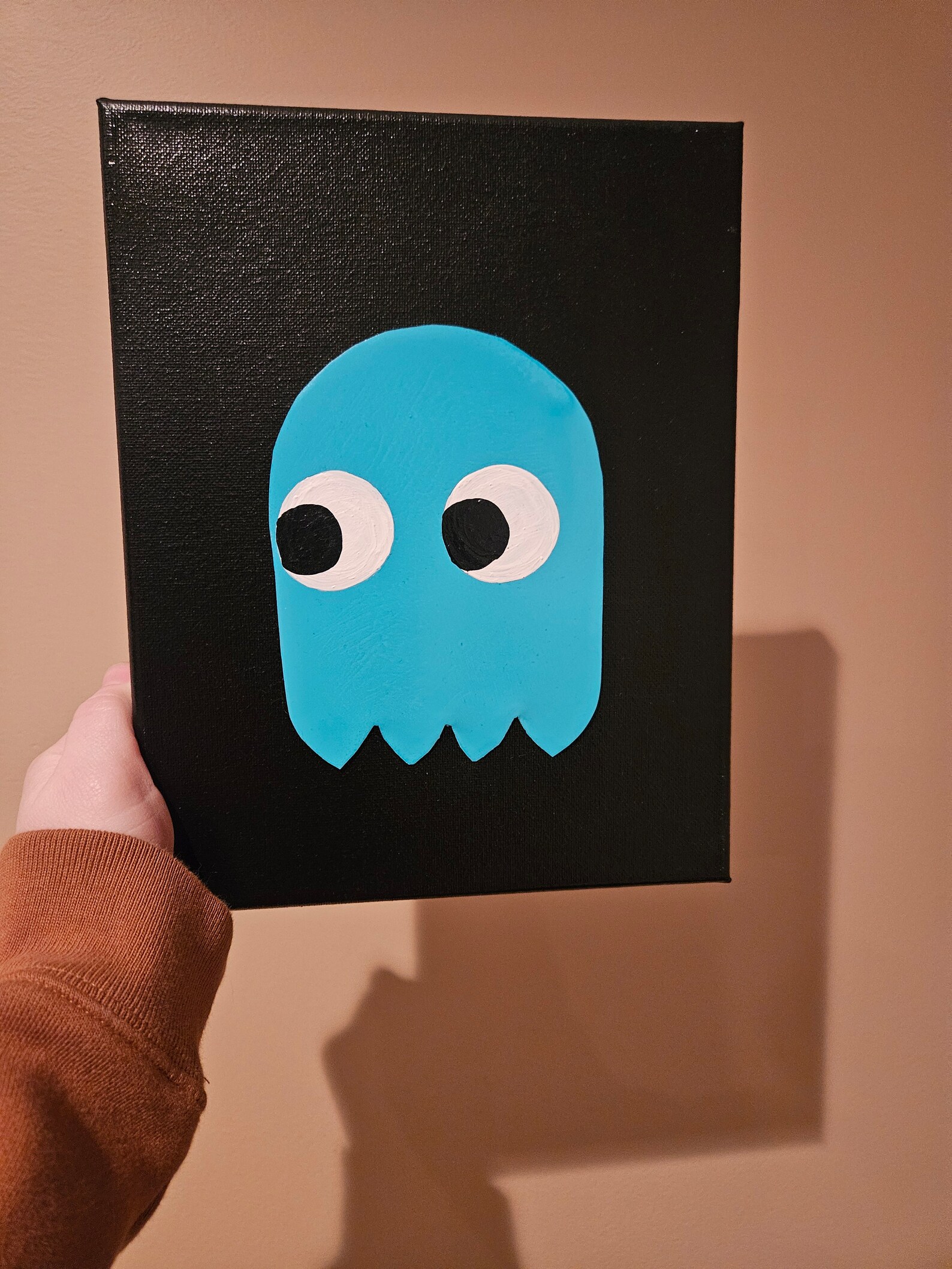 Pac Man Painting, Metal Pac Man Art, Pac Man Gift - Etsy