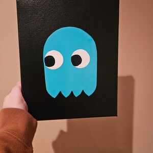 Pac Man Painting, Metal Pac Man Art, Pac Man Gift - Etsy
