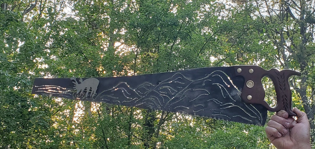 Reclaimed Saw, Saw Art, Wildlife Metal Art, Saw Wall Hanging - Etsy