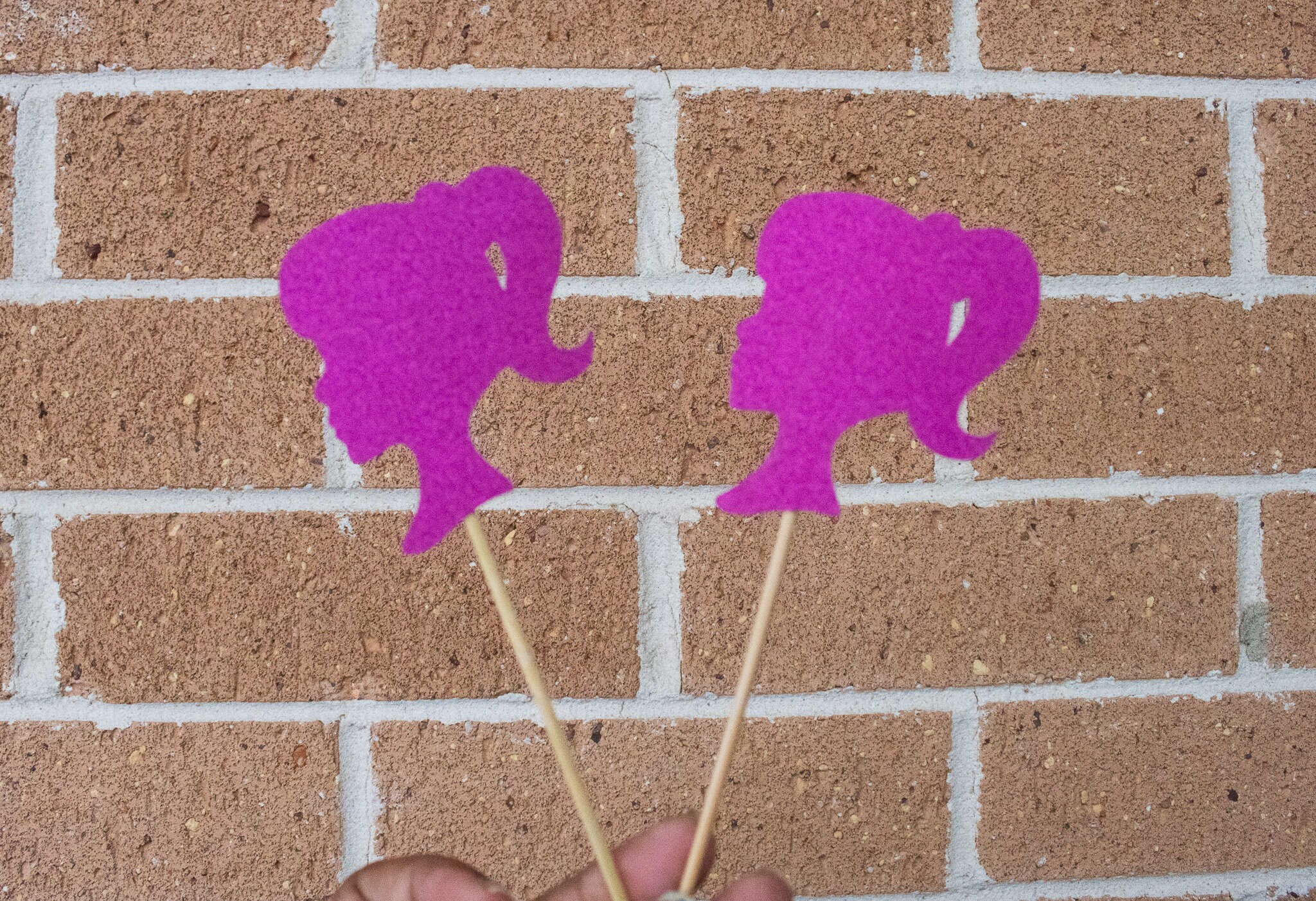 Pink Barbie Cupcake Toppers | Barbie Birthday Cupcake Toppers | Barbie ...