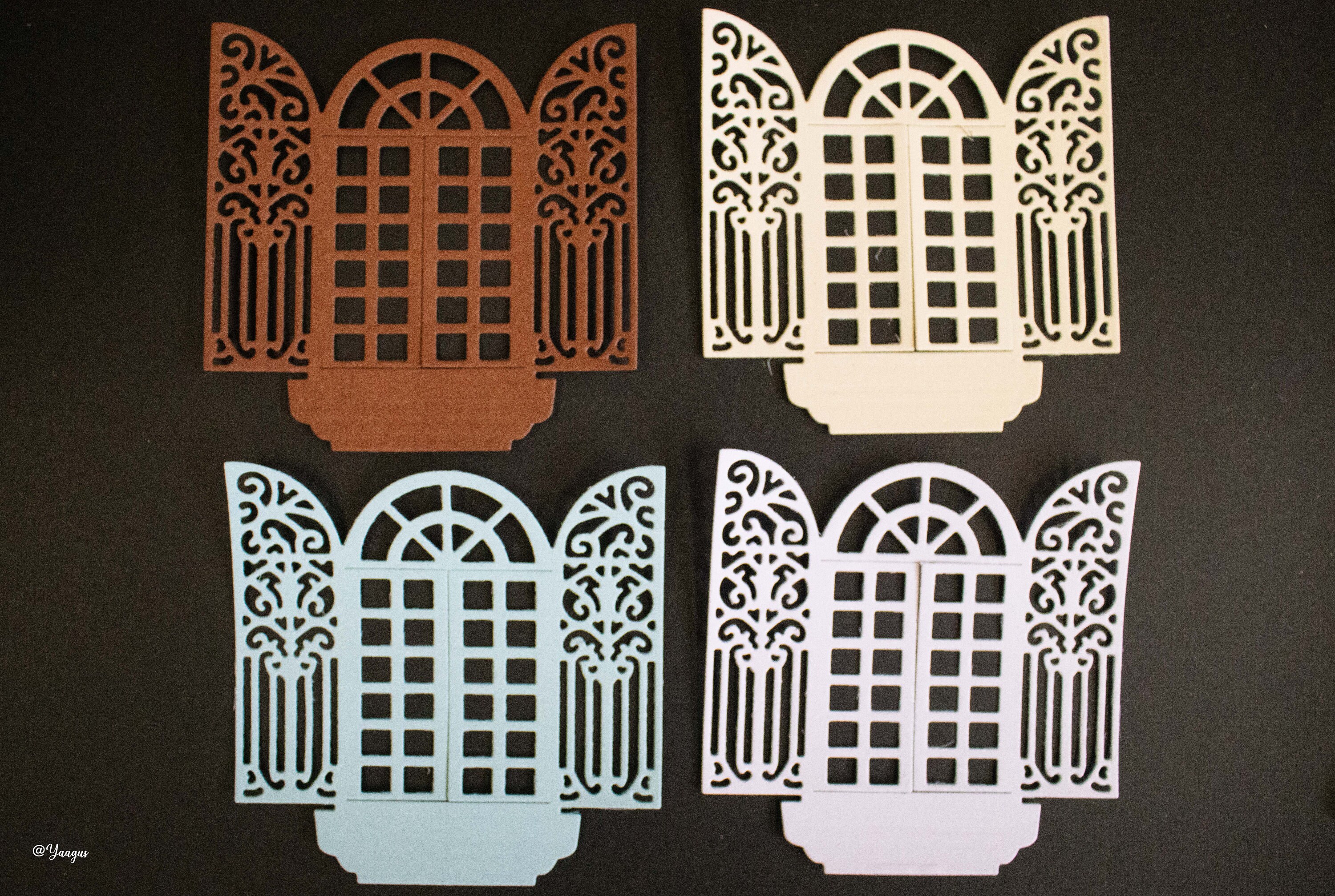 Decorative Window(opens) Die Cuts Embellishments for Card Making ...
