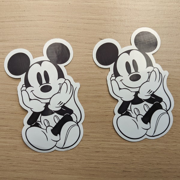 Mickey Mouse Sticker - Etsy Australia