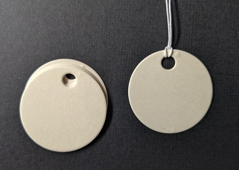 Pastel Round Gift Tags | Circle Paper Tags, 3.2cm - Etsy Australia