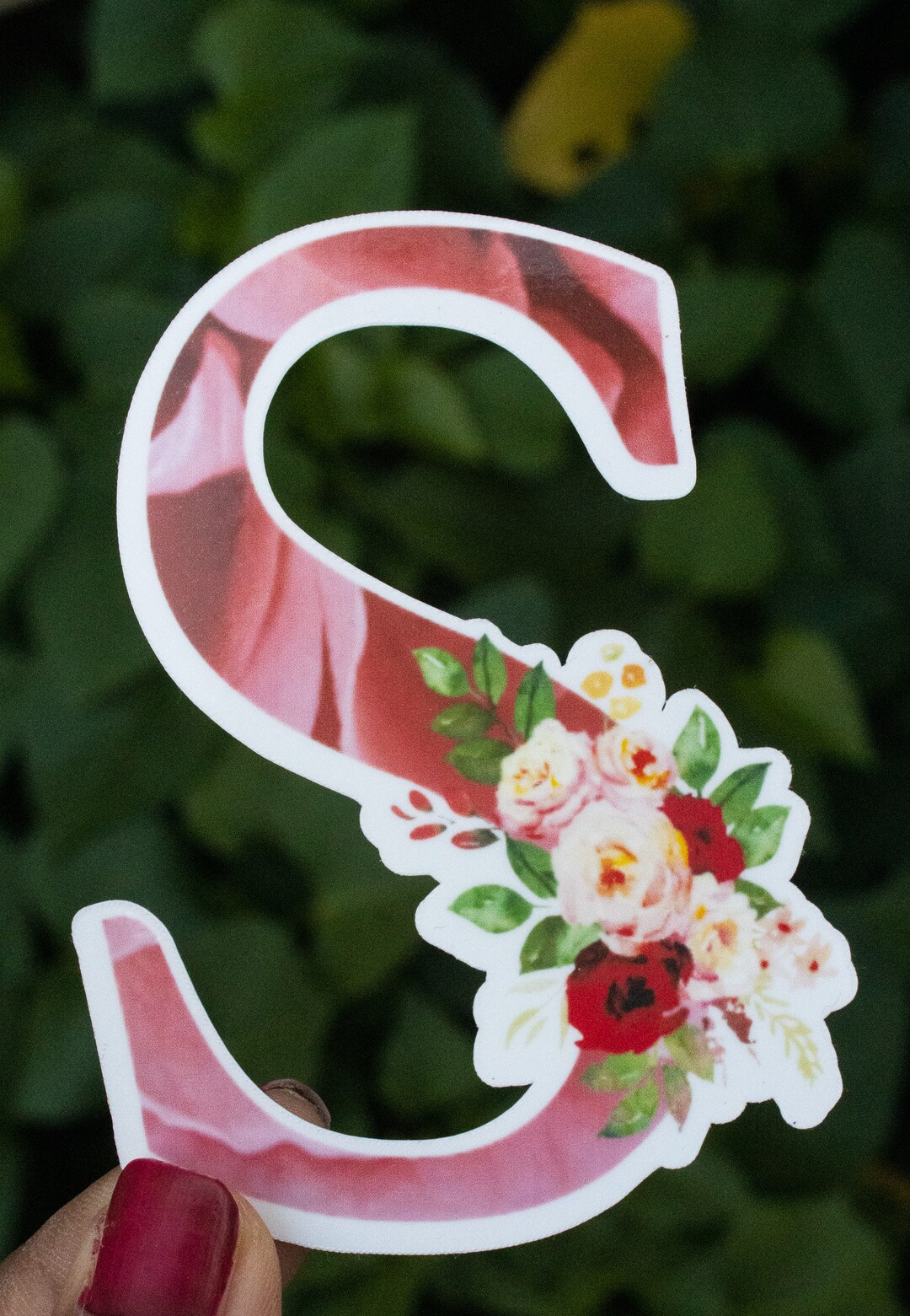 Digital Alphabet Sticker | Name Initial Sticker Images | Digital Images ...