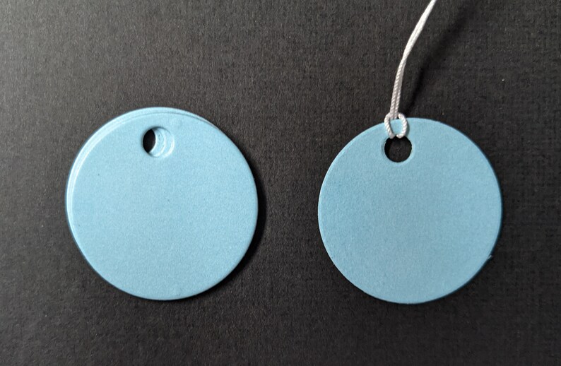 Pastel Round Gift Tags | Circle Paper Tags, 3.2cm - Etsy Australia