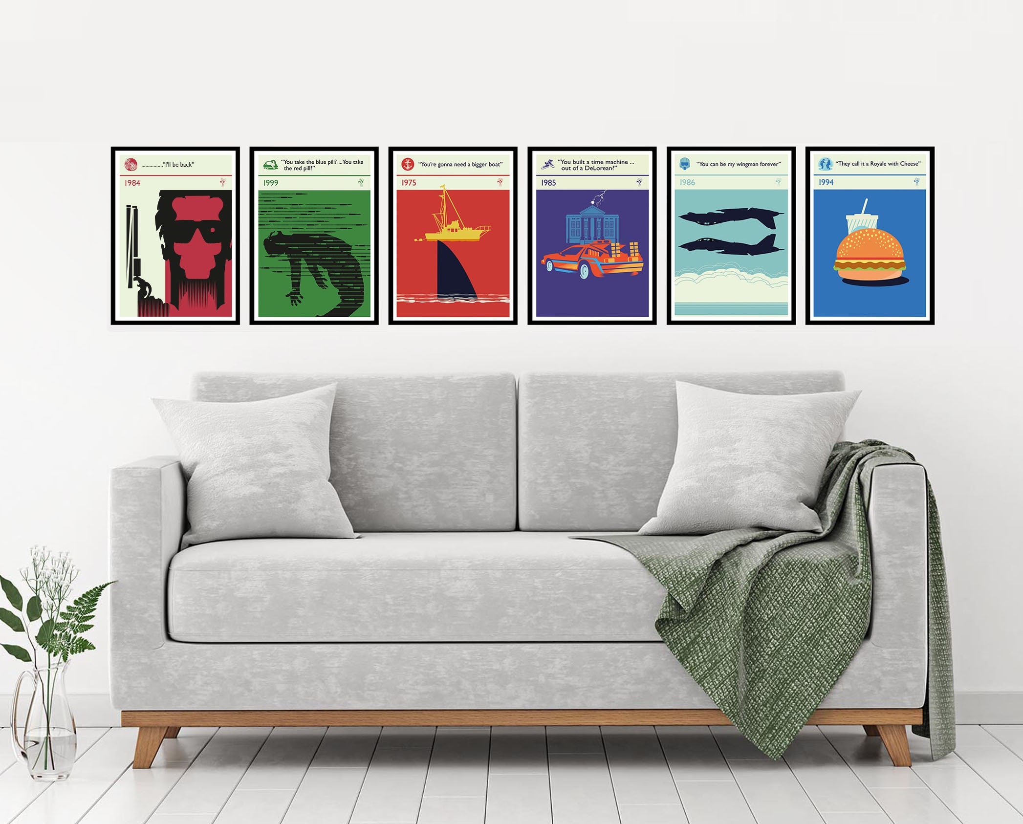 1984 Minimalist Alternative Film Poster Original Movie Art - Etsy
