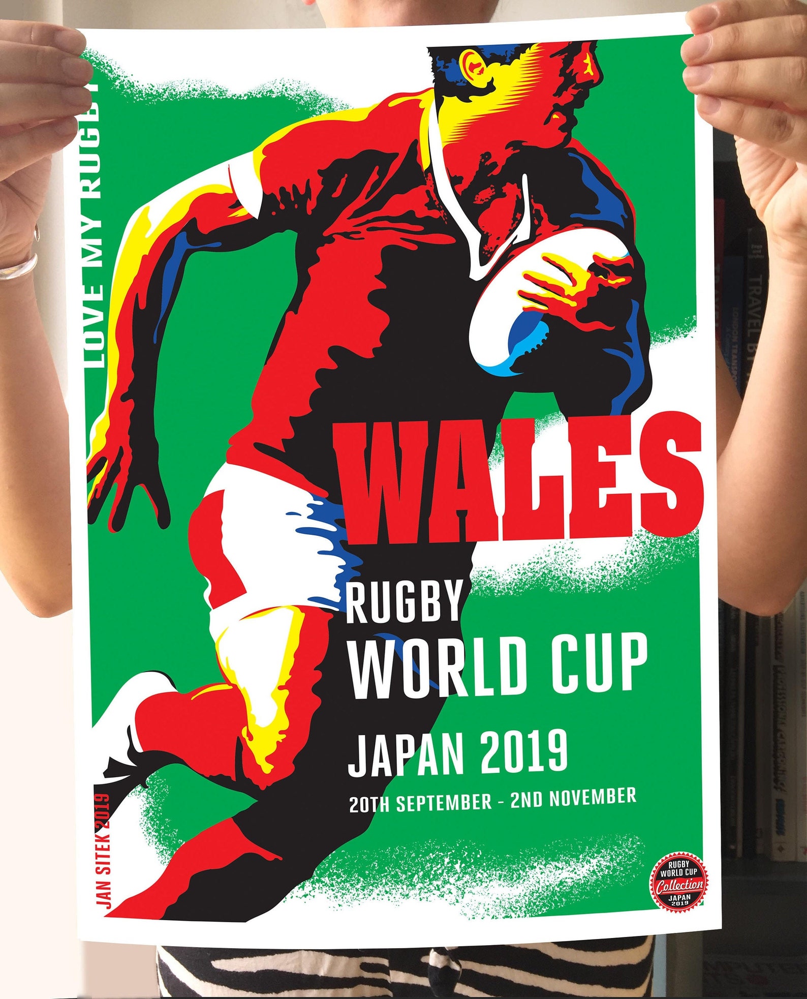Wales Rugby World Cup Japan 2019 Poster Welsh Rugby Forever | Etsy