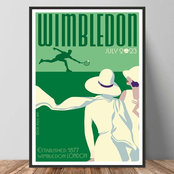 Wimbledon Tennis - Etsy