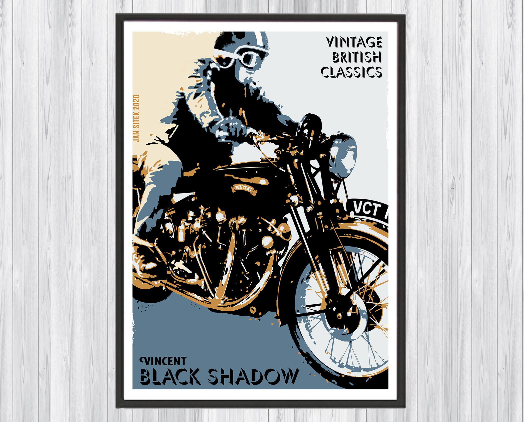 Vintage Motorcycles Posters