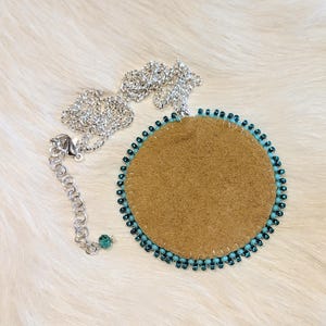 Nativemade Abalone and Porcupine Quill Beaded Medallion Necklace - Etsy