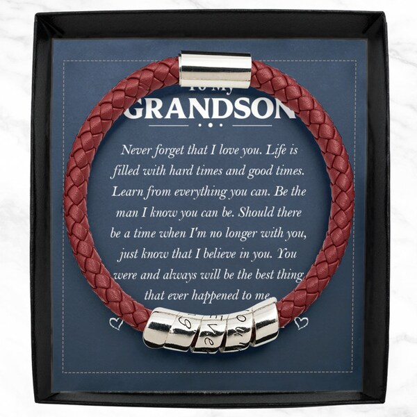 Grandson Bracelet - Etsy
