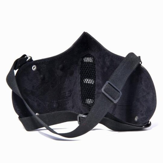 Steampunk Leather Biker Mask - Etsy