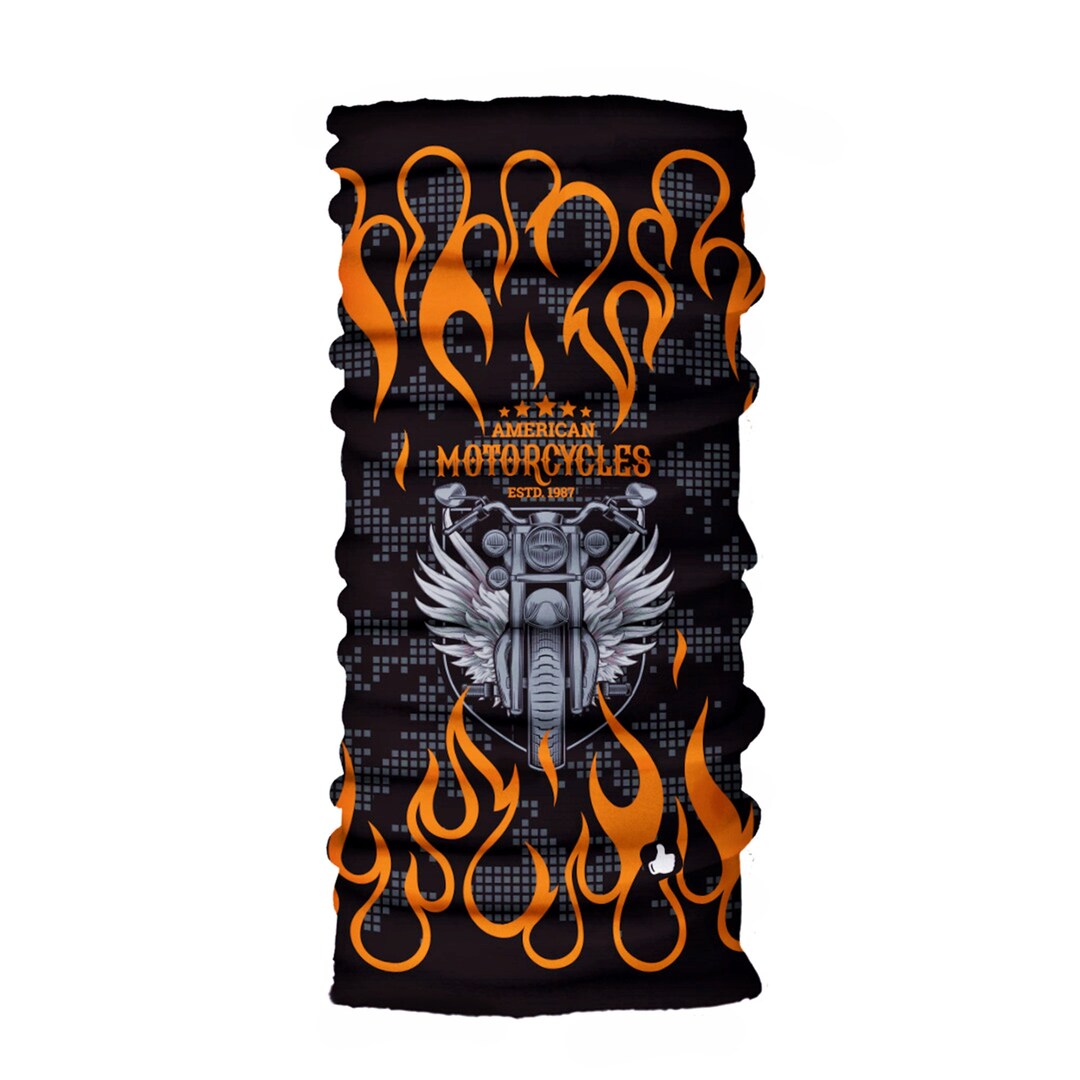 Neck Gaiter-face Mask-head Scarves-headband-choppers-motorcycle Bandana ...