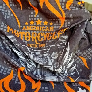 Neck Gaiter-face Mask-head Scarves-headband-choppers-motorcycle Bandana ...