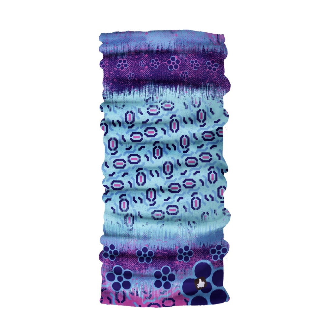 Neck Gaiter-face Mask-head Scarves-headband-paweye Purple Color Bandana ...