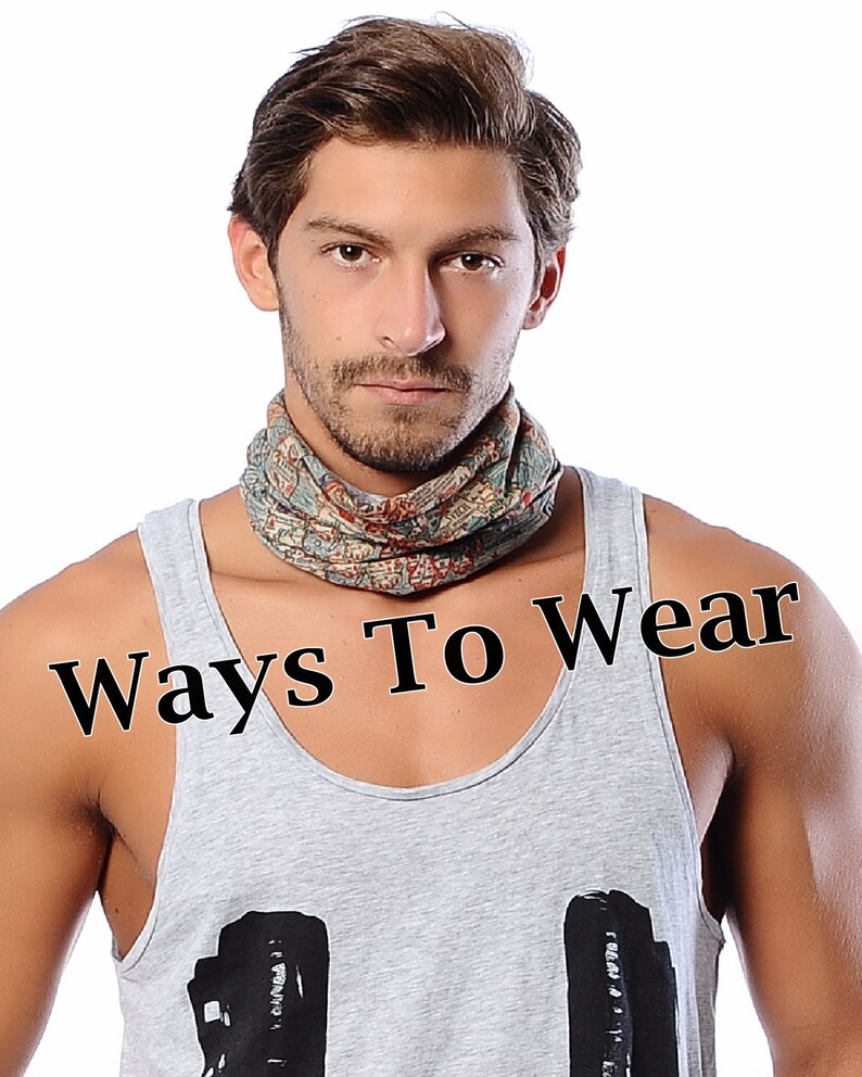 Neck Gaiter Face Mask Coolmax Bandana Boomers Rainbow | Etsy