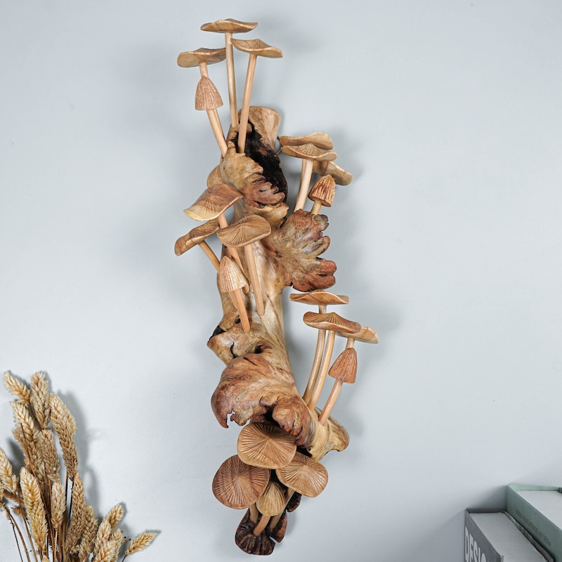 Handmade Hanging Mushroom - Etsy