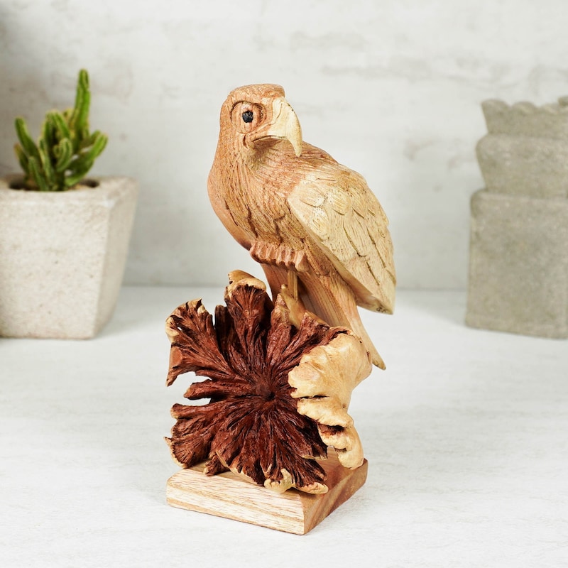 Eagle Wood Carving - Etsy