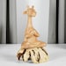 Meditating Giraffe Sculpture, Yoga Pose, Art, Namaste, Animal Statue ...