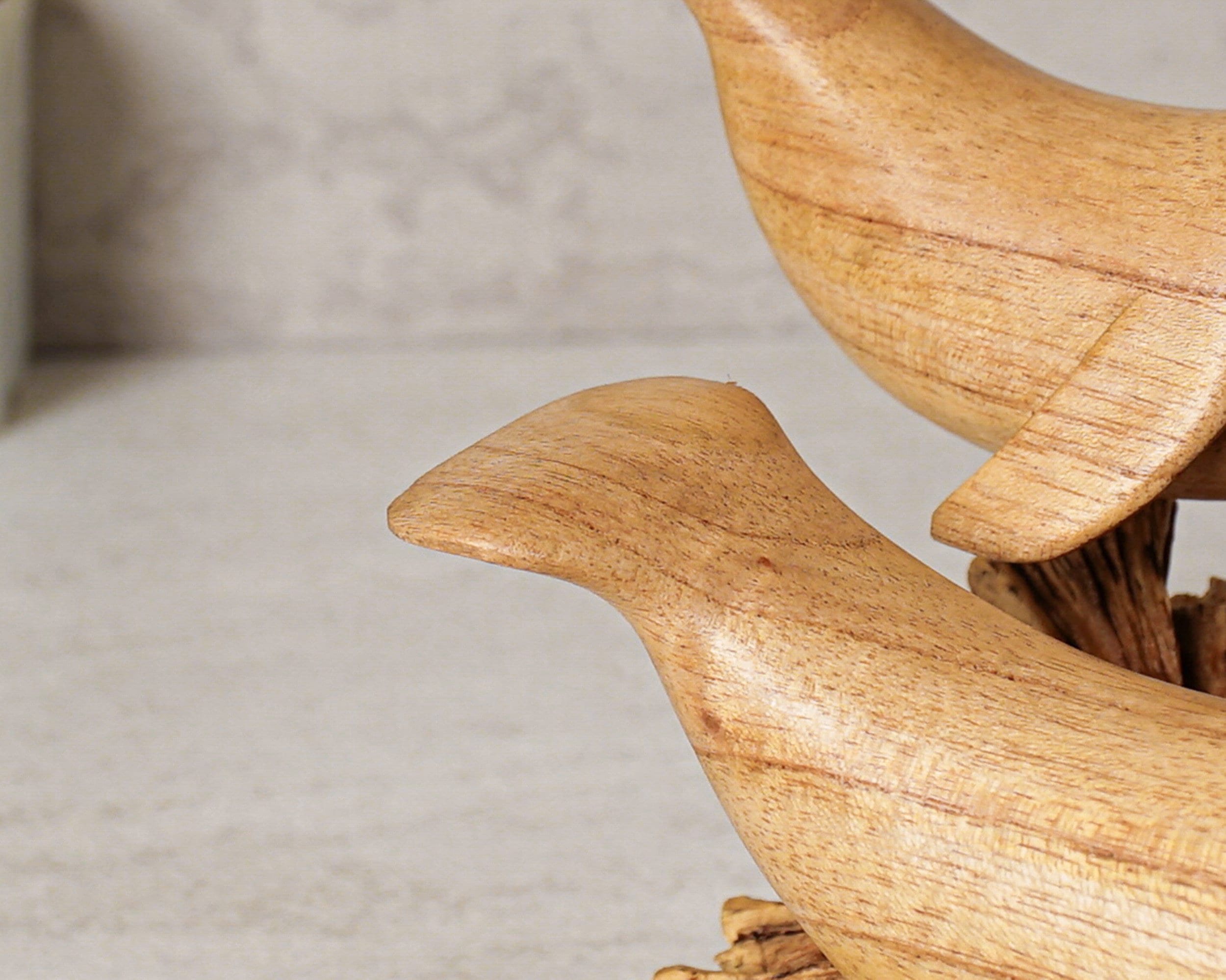 Wooden Manatee Sculpture Couple Hand Carved Wood Carving | Etsy