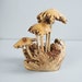 Wooden Mushroom Statue, Unique Shape, Forest Mushroom, Personalize ...