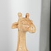 Meditating Giraffe Sculpture, Yoga Pose, Art, Namaste, Animal Statue ...